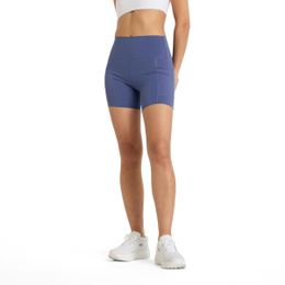 New Balance Sleek Pocket High Rise 6 Inch Short Damen