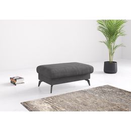 Sit & More Stauraumhocker SIT & MORE "Morris Jubi, B: 103 cm", grau, B:103cm H:44cm T:69cm, 100% Polyester, Hocker, mit Stauraum, individuell kombinierbar