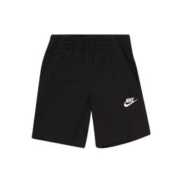 Nike Sportswear Shorts 'CLUB' Jungen Größe 138/147 schwarz / weiß