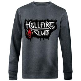 Stranger Things Hellfire Club Sweatshirt dunkelgrau in 4XL BILSTT00182-MN-SS-HGY