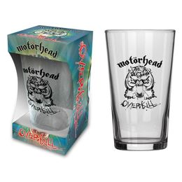 Mot&ouml;rhead Mot&ouml;rhead Overkill Bierglas klar BG112