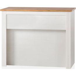 Unterschrank KOCHSTATION "KS-Westminster", wei&szlig; (pinie wei&szlig; dekor), B:130cm H:105cm T:60cm, Schr&auml;nke, Unterschrank, K&uuml;chentheke frei im Raum stellbar, H&ouml;he 105 cm, exclusiv by Otto