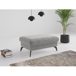Sit & More Stauraumhocker SIT & MORE "Morris Jubi, B: 103 cm", grau (hellgrau), B:103cm H:44cm T:69cm, 100% Polyester, Hocker, mit Stauraum, individuell kombinierbar