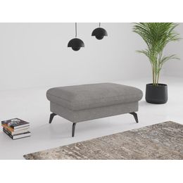 Sit & More Stauraumhocker SIT & MORE "Morris Jubi, B: 103 cm", grau, B:103cm H:44cm T:69cm, 100% Polyester, Hocker, mit Stauraum, individuell kombinierbar