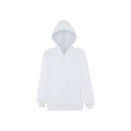 Hoona Zip-Up Hoodie female White size XL