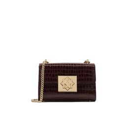 Kazar Schultertasche Damen Gr&ouml;&szlig;e One Size gold / bordeaux