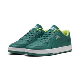 Puma Damen Sneaker "Puma x ASTON MARTIN ARAMCO F1 TEAM Caven 2.0 Sneakers", Gr. 45gr&uuml;n lux lime shimmer, Obermaterial: Textil, Synthetik; Futter: