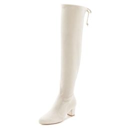 Lascana Overknees Damen Gr&ouml;&szlig;e 39 creme Winterschuhe