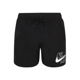 Nike Swim Boardshorts 'Lap 5' Herren Größe M schwarz / weiß
