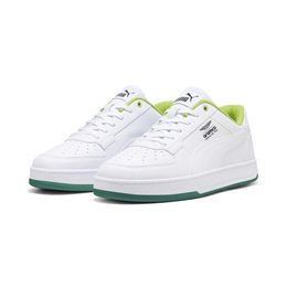 Puma Damen Sneaker "Puma x ASTON MARTIN ARAMCO F1 TEAM Caven 2.0 Sneakers", Gr. 39wei&szlig; lime shimmer gr&uuml;n, Obermaterial: Textil, Synthetik; Futter: