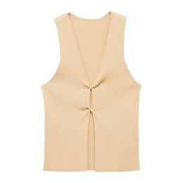 Mango Top 'CHACHI' Damen Gr&ouml;&szlig;e S beige