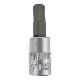 STIER Innensechskant-Bit-Steckschl&uuml;sseleinsatz 1/4", SW 6 mm (903581)