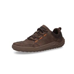 Sneaker Dockers by Gerli, Herren, Gr. 43, braun, Nubuklederimitat, unifarben mit Farbeinsatz, Schuhe Sneaker, Barfu&szlig;schuh, Komfortschuh mit Polsterung