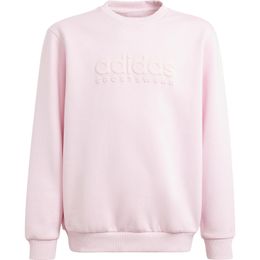 Adidas Allszn Gfx Sweatshirt Kinder - rosa - Gr. 128 - Baumwolle/Polyester
