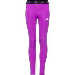 Adidas Techfit Tights Kinder - lila - Gr. 176 - Polyester/Elastan