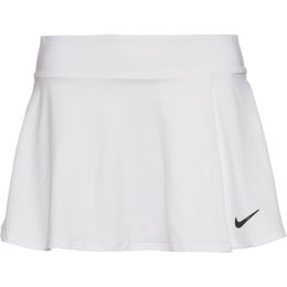Nike Victory Tennisrock Damen - weiß - Gr. XL - Polyester/Elastan