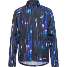 asics Road Lite-Show Laufjacke Herren - blau - Gr. XXL - Polyester