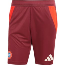 Adidas Fc Bayern München Fußballshorts Herren - rot - Gr. M - Polyester