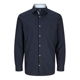 Jack & Jones Jack & Jones Button Up Shirt 'JPRBLAParker' male Blue size 3XL