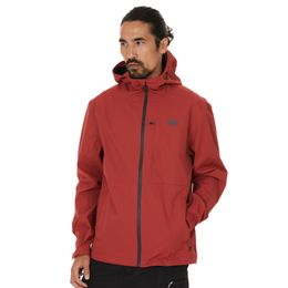 Outdoorjacke WHISTLER "Osbourne", Herren, Gr. S, rot (weinrot), 100% Polyester, unifarben, normal, hoch geschlossener Ausschnitt, Jacken Outdoorjacke, mit getapten N&auml;hten