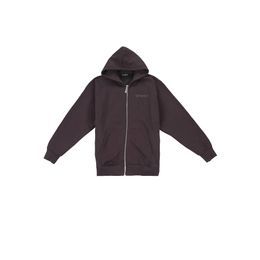 Dropsize Sweatjacke Herren Größe XS dunkelbraun