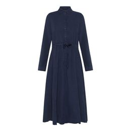 Deha Midikleid Damen Größe 36 blau Winterkleid