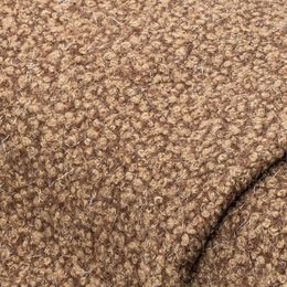 buttinette Boucl&eacute; mit Glitzer, hellbraun