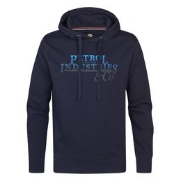 Petrol Hoodie in Dunkelblau - 41% | Größe XL | Herren-sweatshirts-jacken
