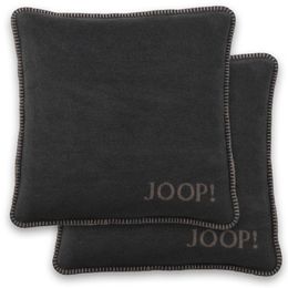 JOOP! Kissenh&uuml;lle Herren Gr&ouml;&szlig;e 50x50 braun