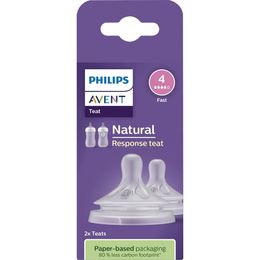 Trinksauger Natural Response Silikon, Durchflussrate 4 Philips Avent