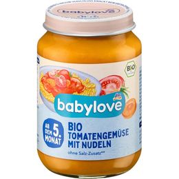 Men&uuml; Tomatengem&uuml;se mit Nudeln ab dem 5. Monat babylove