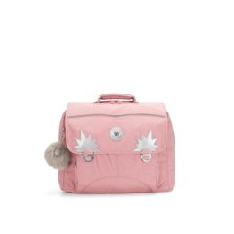 Kipling Rucksack 'Iniko' M&auml;dchen Gr&ouml;&szlig;e One Size rosa / silber