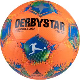 Derbystar Bundesliga Brillant High Vis.25 Fußball - orange - Gr. 5