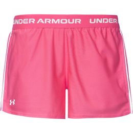 Under Armour Tech Funktionsshorts Damen - rosa - Gr. M - Polyester