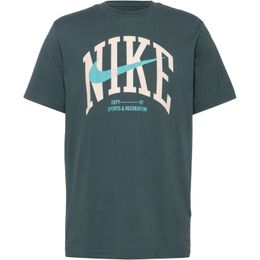 Nike Dri-Fit Modern Fitness T-Shirt Herren - grün - Gr. S - Baumwolle