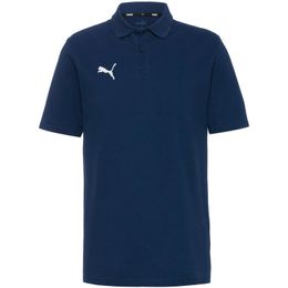 Puma Teamgoal Poloshirt Herren - blau - Gr. M - Baumwolle