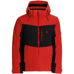 Spyder Copper Skijacke Herren - rot - Gr. S