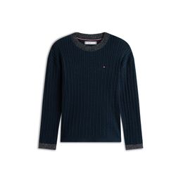 Tommy Hilfiger Pullover M&auml;dchen Gr&ouml;&szlig;e 164 navy / silber
