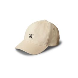 Calvin Klein Cap Jungen Gr&ouml;&szlig;e 50/52 sand / schwarz