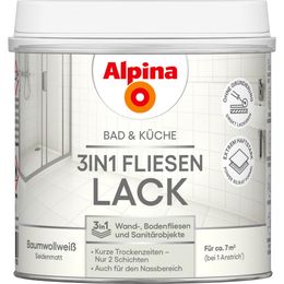 Alpina 3in1 Fliesenlack wei&szlig; 500 ml