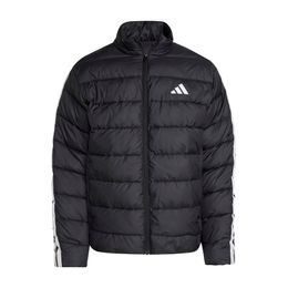 adidas Sportswear Sportjacke 'ESS 3S SD' Herren Gr&ouml;&szlig;e XL schwarz / wei&szlig;