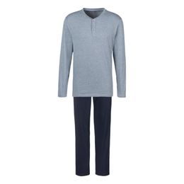 s.Oliver Pyjama Herren Gr&ouml;&szlig;e M navy / hellblau