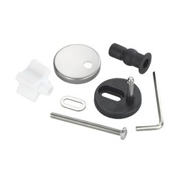 Wenko Scharnier-Set f&uuml;r Easy Close WC-Sitze Edelstahl
