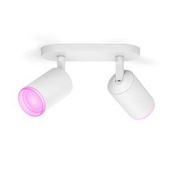 Philips LED-Spot 'Hue Fugato' wei&szlig; 2 x 4,2 W