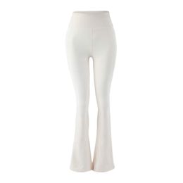 Trendyol Leggings Damen Gr&ouml;&szlig;e L ecru