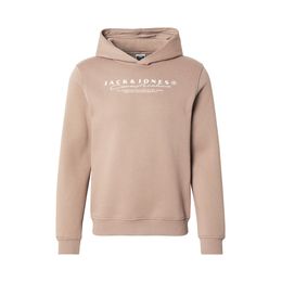 Jack & Jones Jack & Jones Sweatshirt 'JCOPOINT' Herren Gr&ouml;&szlig;e S beige / wei&szlig;