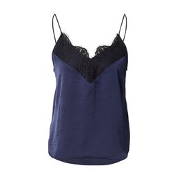 Vila Top 'VIAILA' Damen Gr&ouml;&szlig;e XL violettblau / schwarz