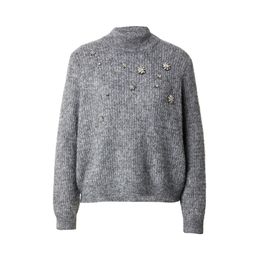 V&eacute;ro Moda Vero Moda Pullover 'VMVENEDIG' Damen Gr&ouml;&szlig;e S graumeliert / silber