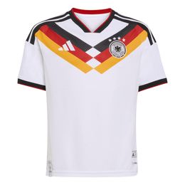 adidas Performance Trikot 'Germany 26 Home Authentic Kids' Jungen Gr&ouml;&szlig;e 164 goldgelb / rot / schwarz / wei&szlig;