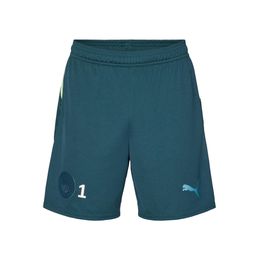 Puma Sportshorts 'Manchester City 25/26' Herren Gr&ouml;&szlig;e XXXL zitronengelb / dunkelgr&uuml;n